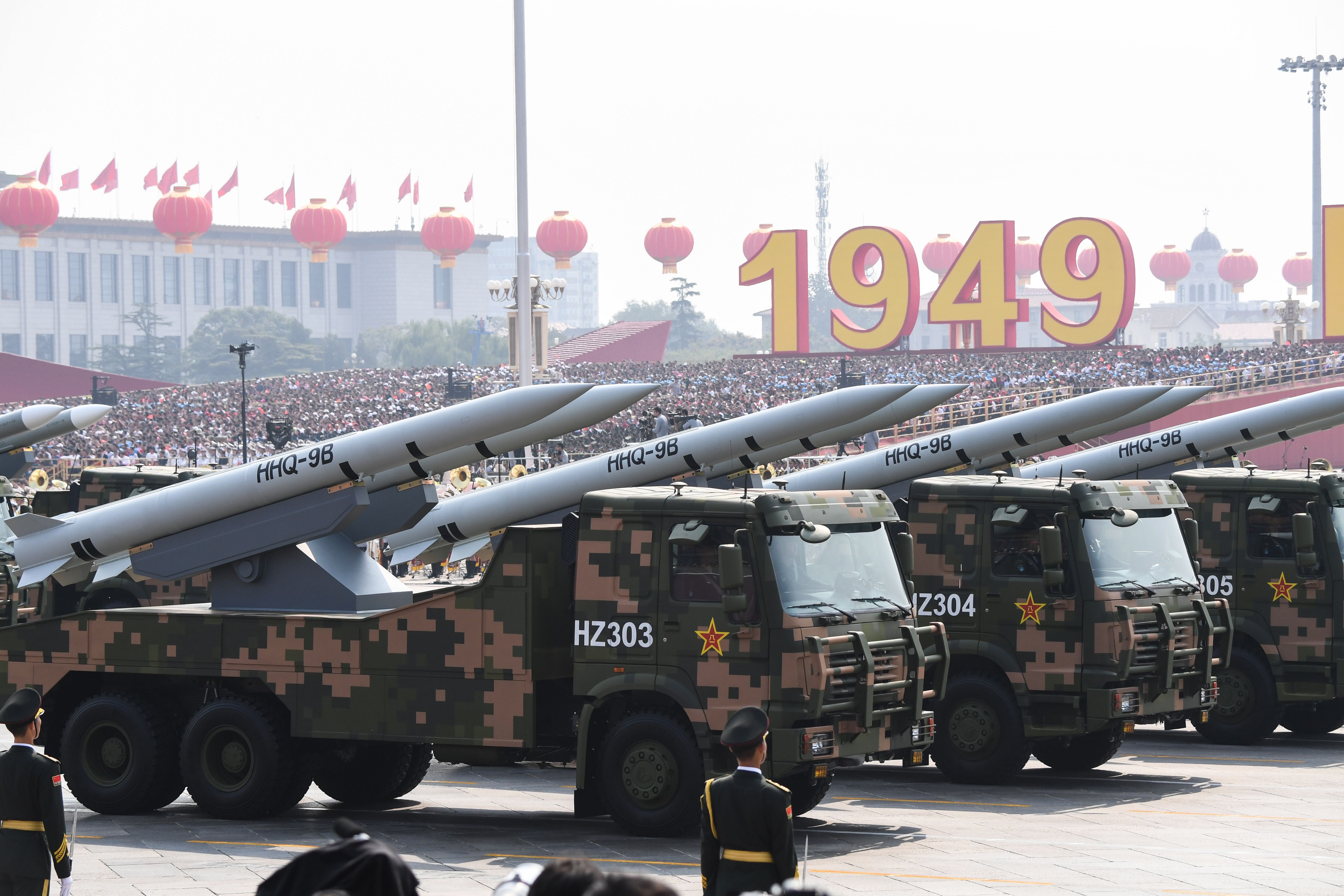 China unveils drones, missiles and hypersonic glide vehicle at military ...