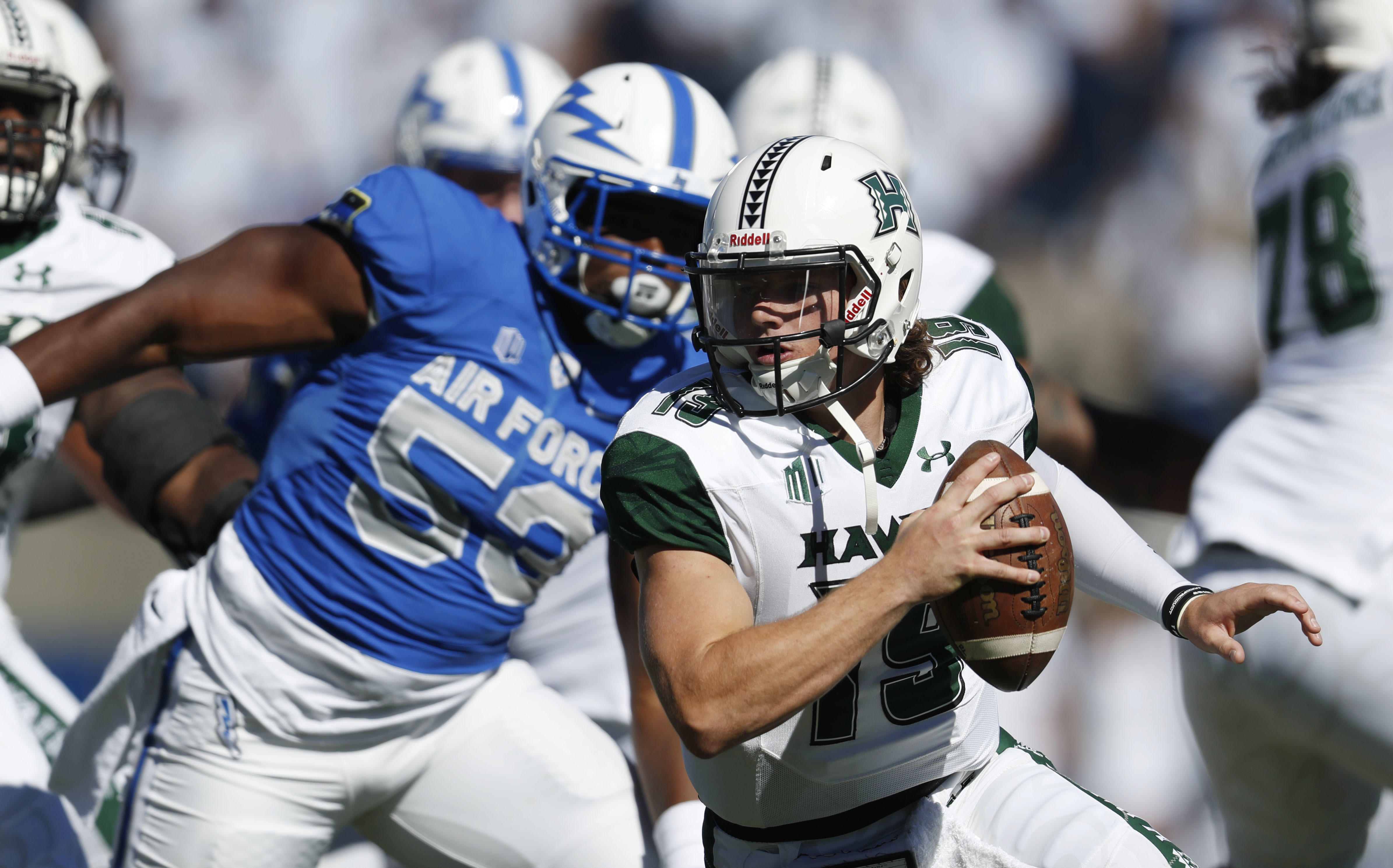 Air Force loses at home to Hawaii in 2 OTs