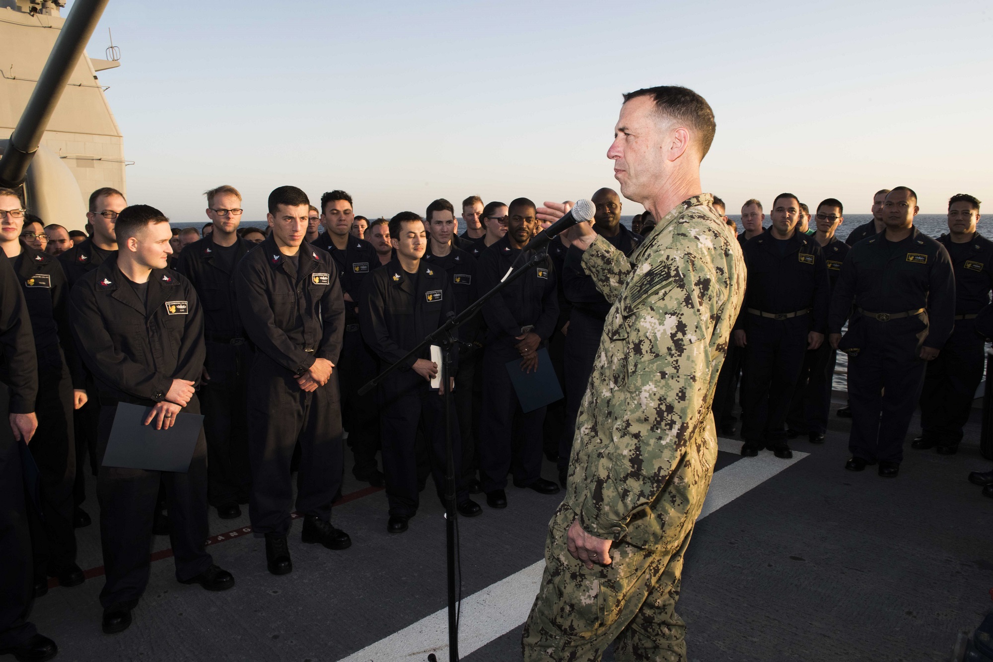 Navy CNO: World has changed since the Cold War