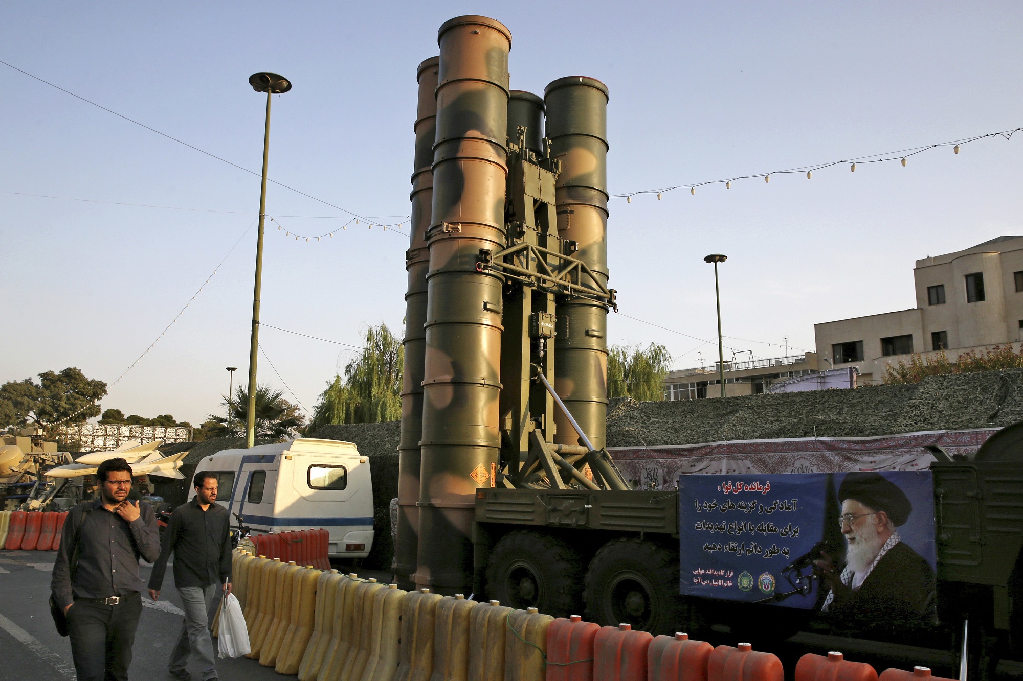 In first, Iran publicly displays S-300 air defense missile system