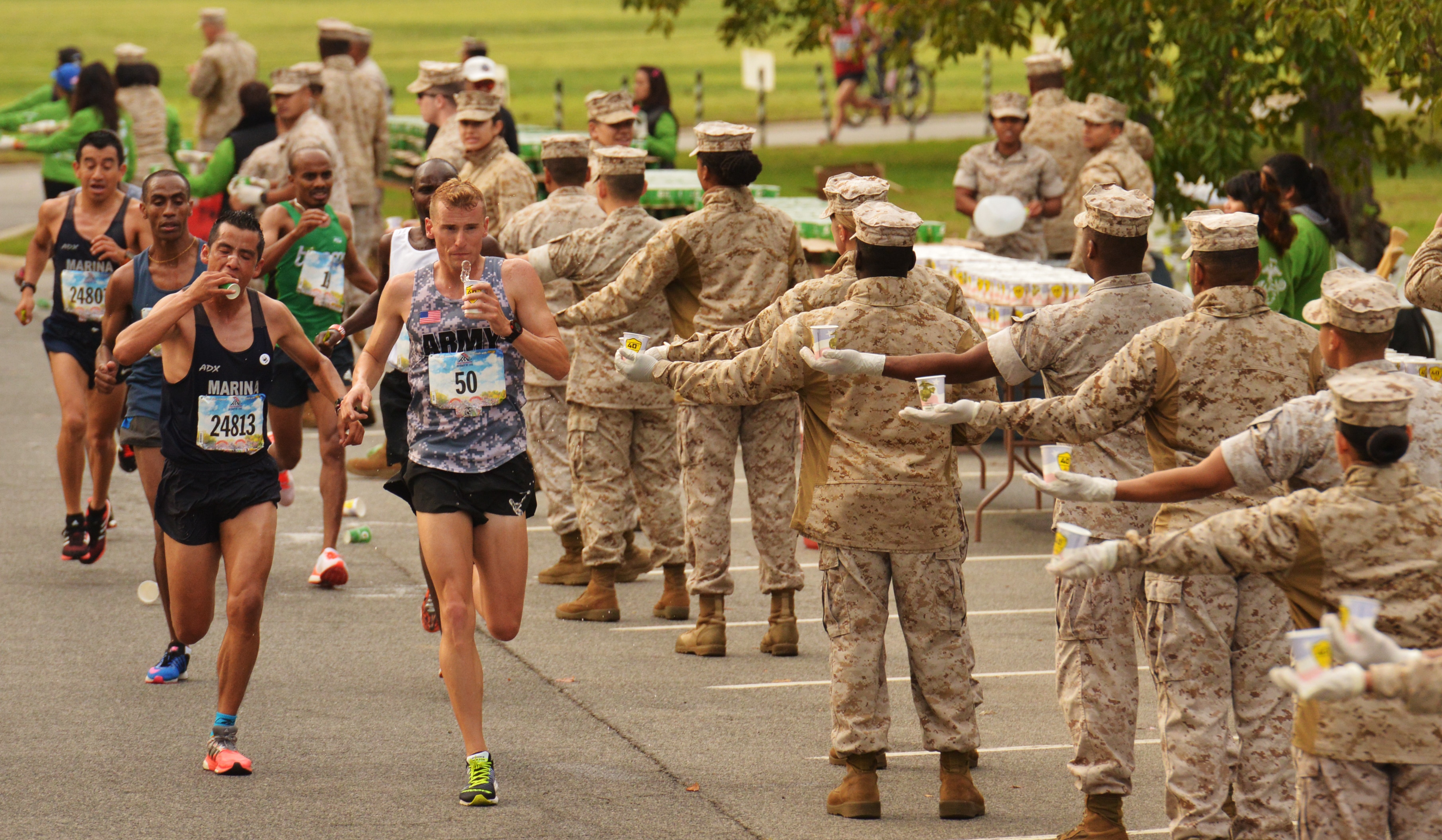 Attention, military marathon runners: You're doing it wrong