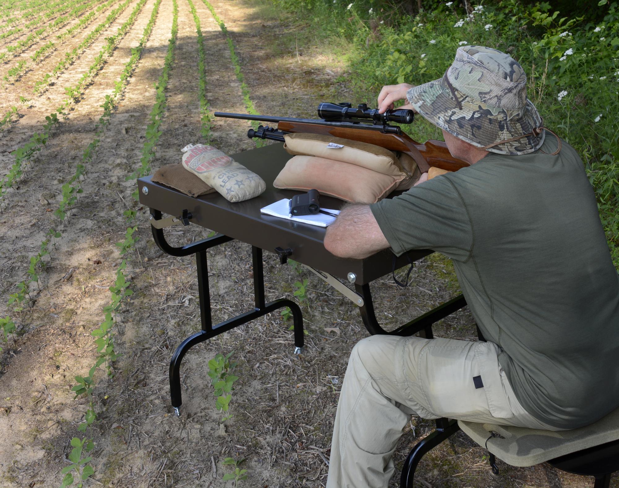 Rifle rest test: Packable and strong, 2 benchrest values