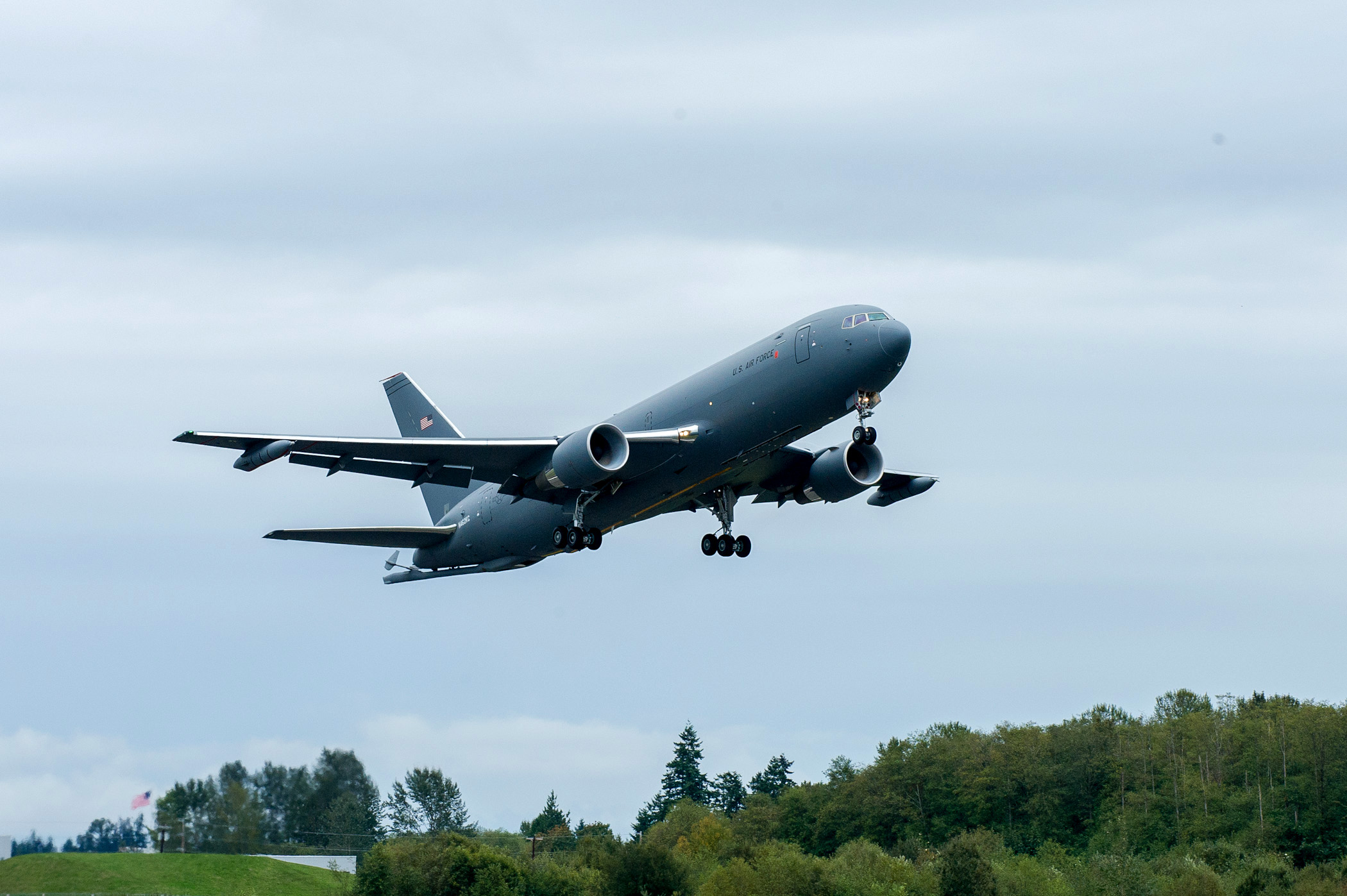 Boeing’s KC-46 Tanker Completes First Flight