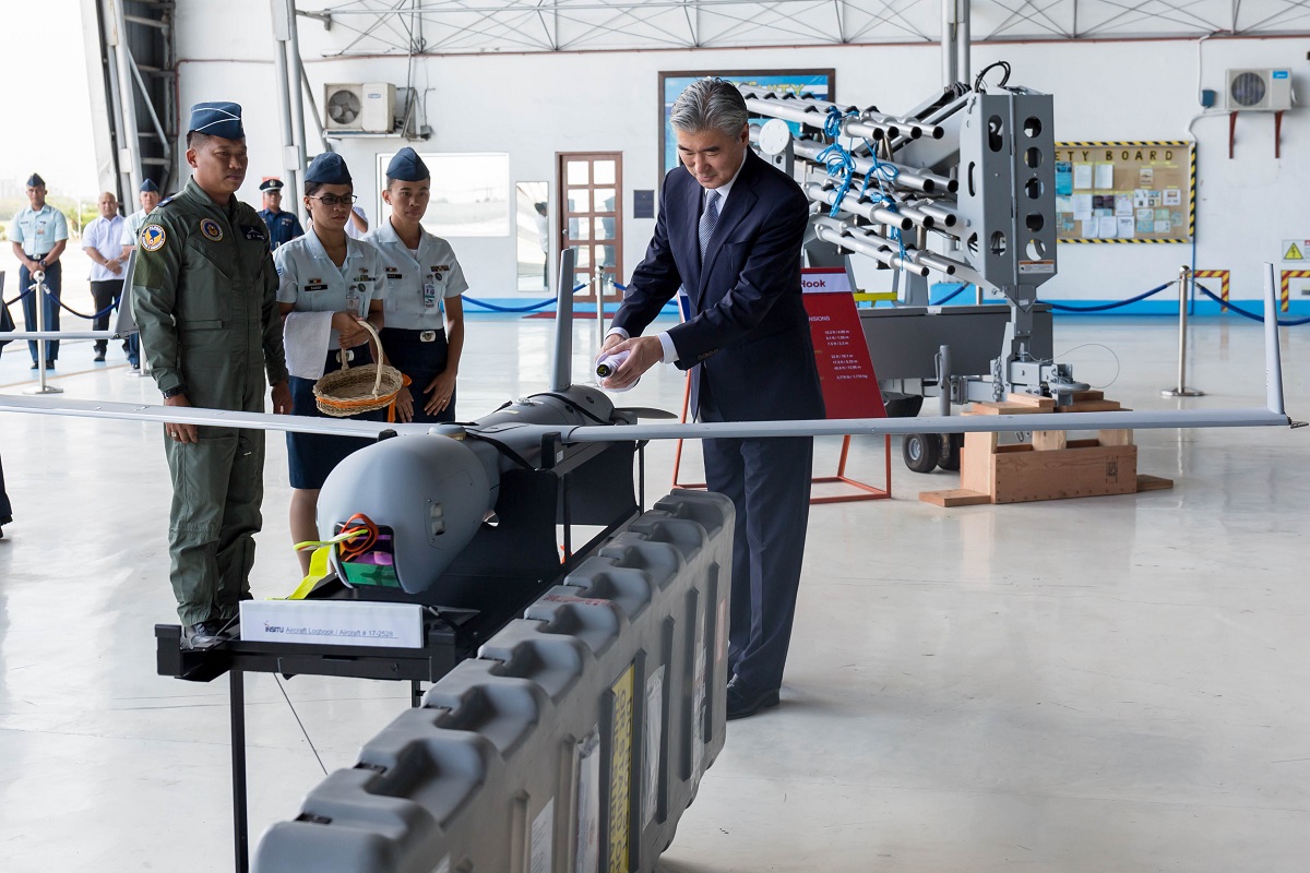 Philippines receives ScanEagle drones for maritime security