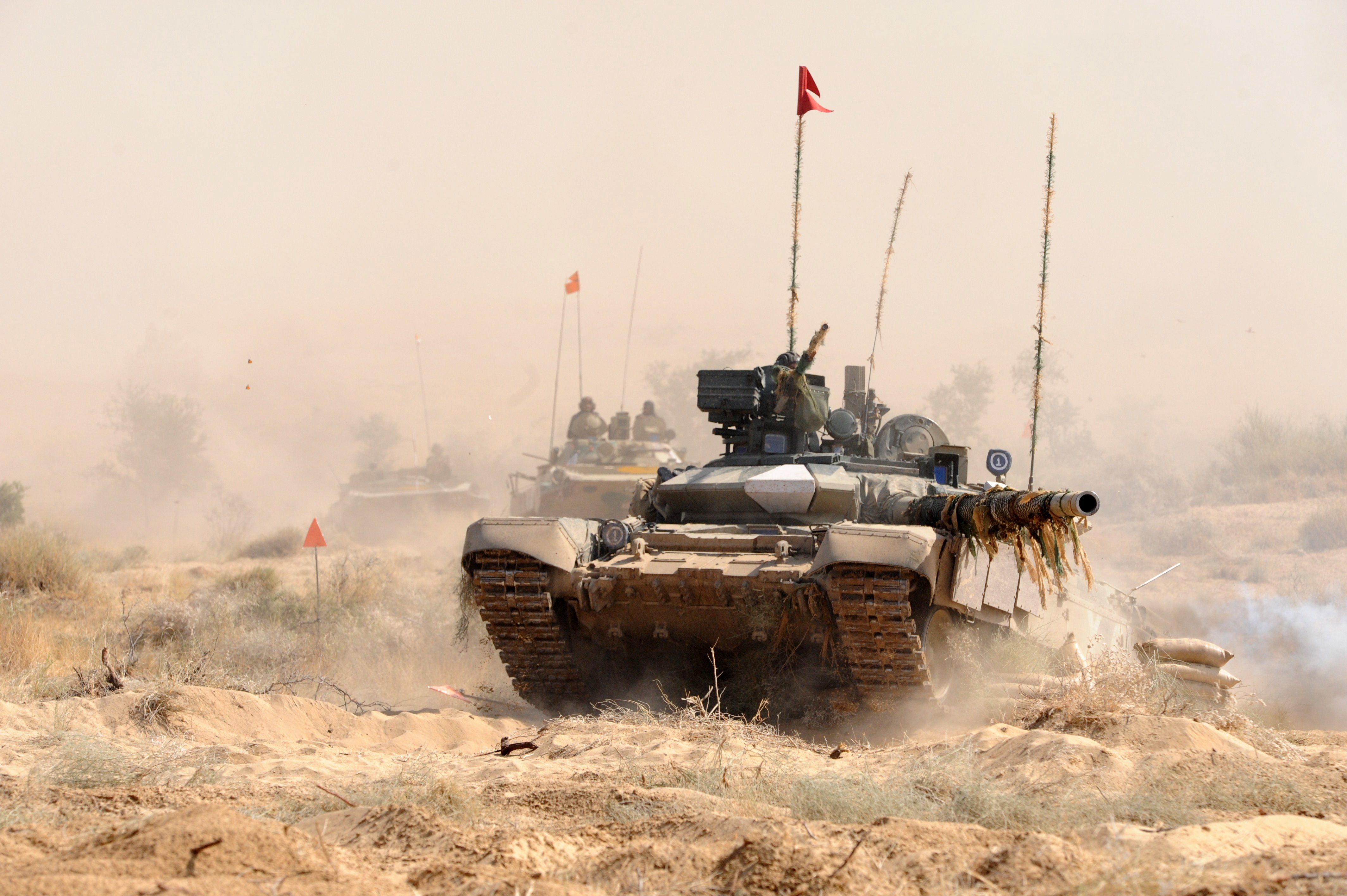 Indian Army Tanks In War