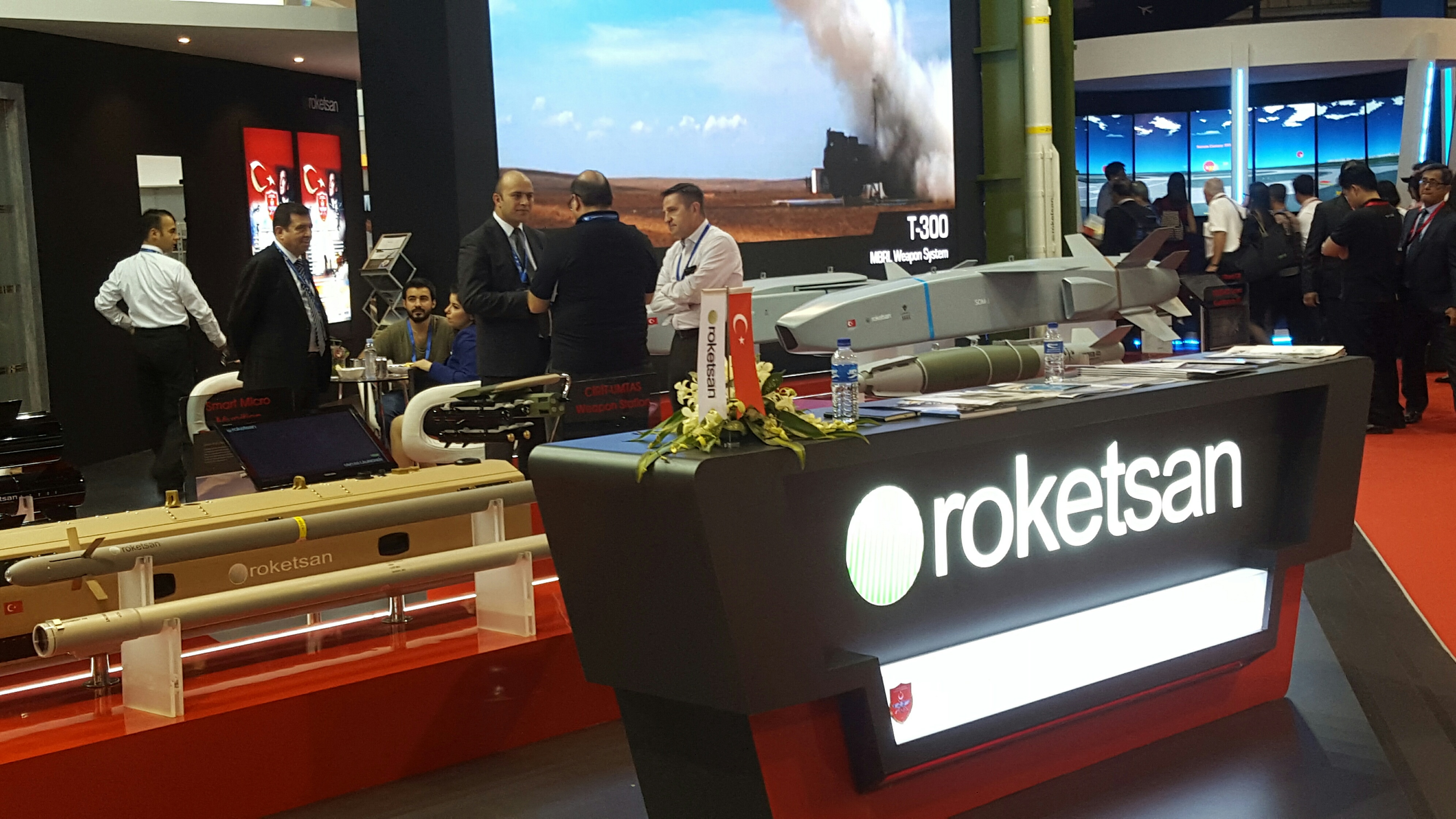 Turkey's Roketsan Shows Wide Range of Weapons in Singapore