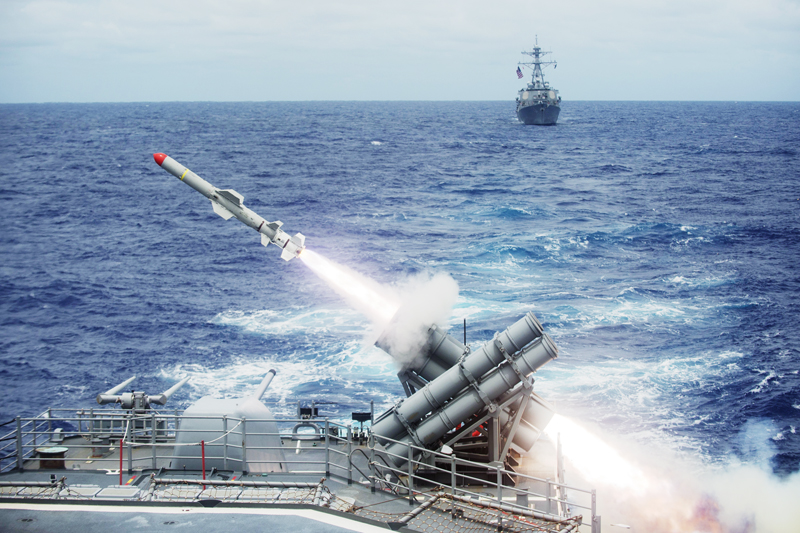 The US Navy’s upgraded Harpoon ship-killer missile is in line for a ...