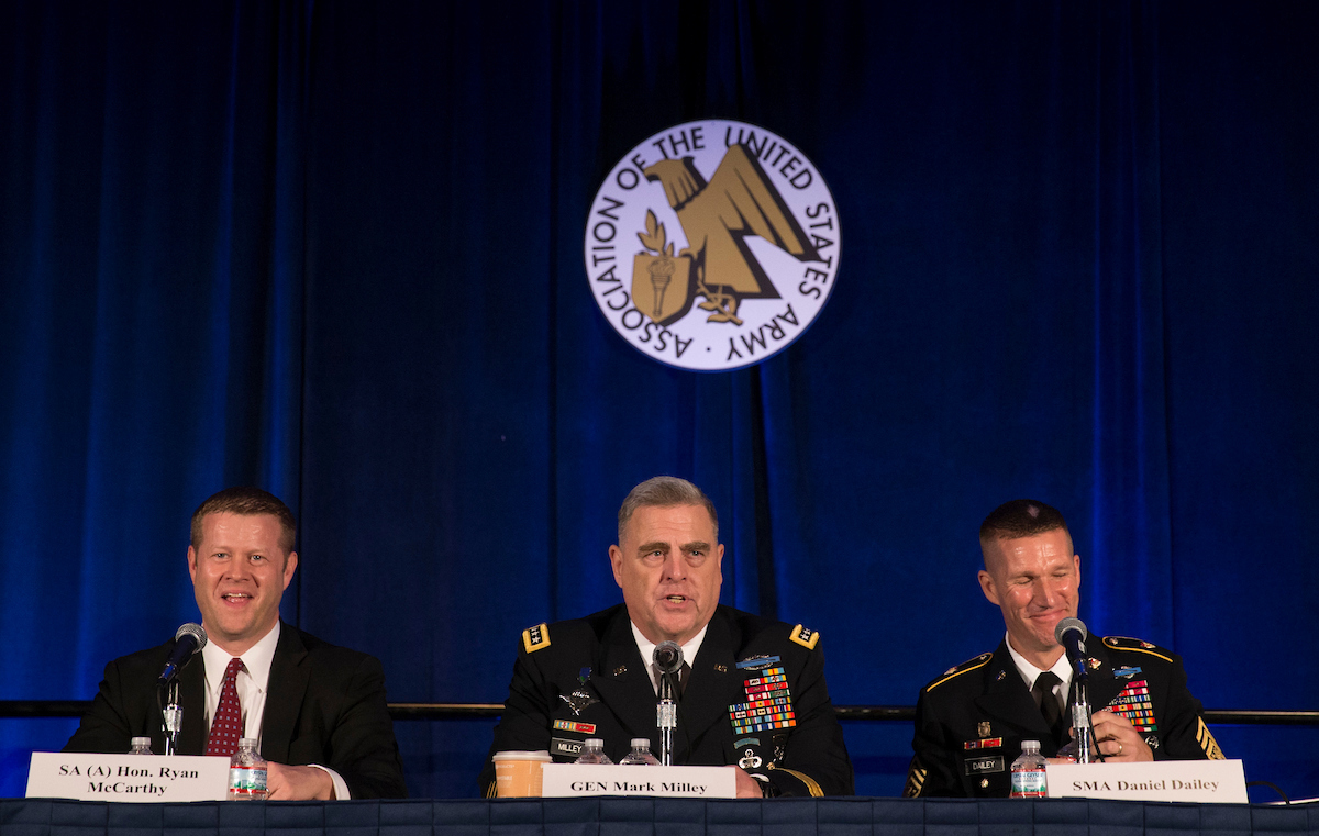 Senior leaders pledge support for family programs, but offer few specifics