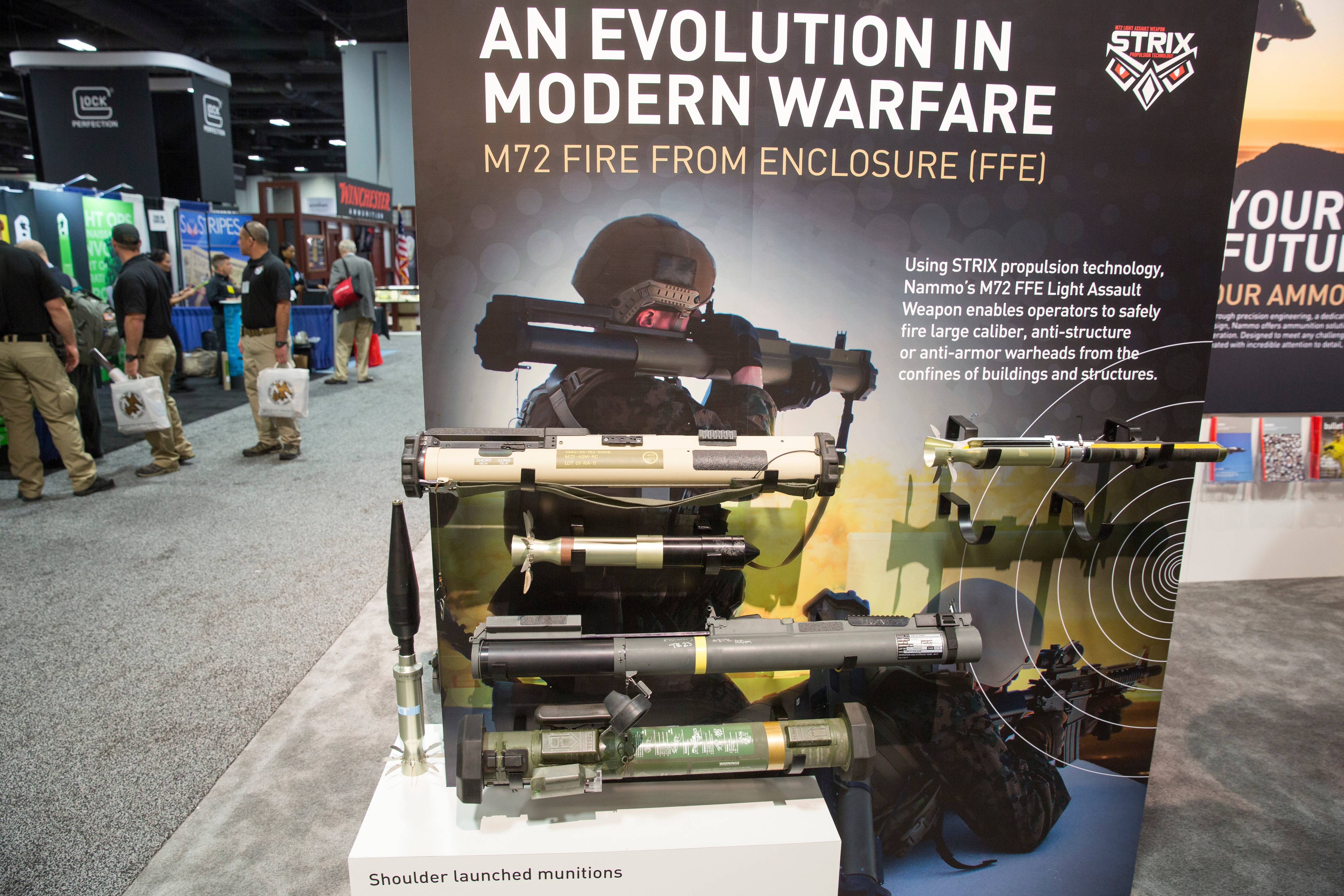 New Shoulder-Fired Weapon Eliminates Back-Blast Danger