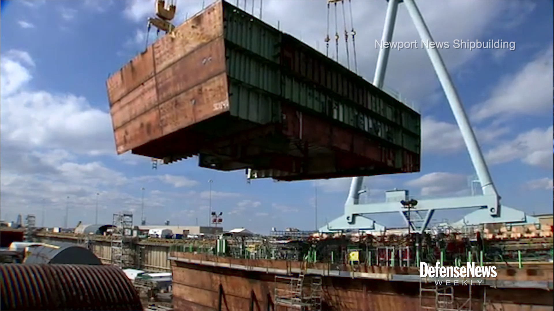 How goes construction on the next Ford-class carrier, USS John F. Kennedy?