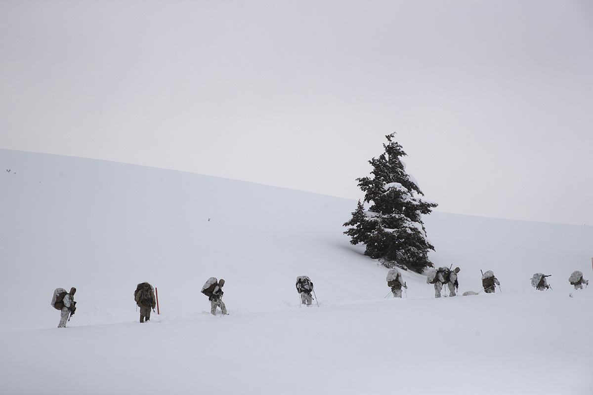 Marine Corps steps up winter-warfare training as global threat shifts