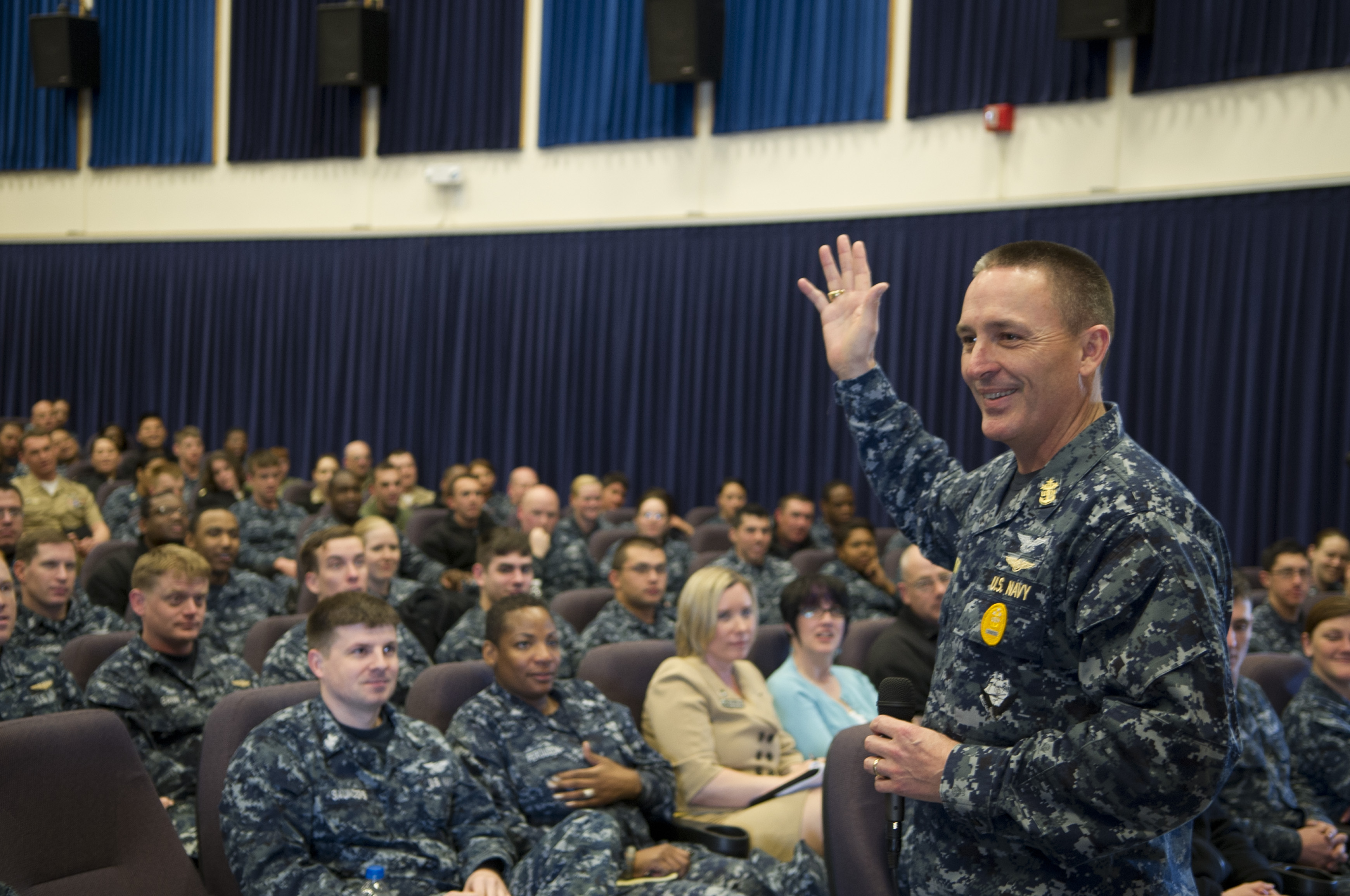 MCPON calls for tough chief's training, no shenanigans