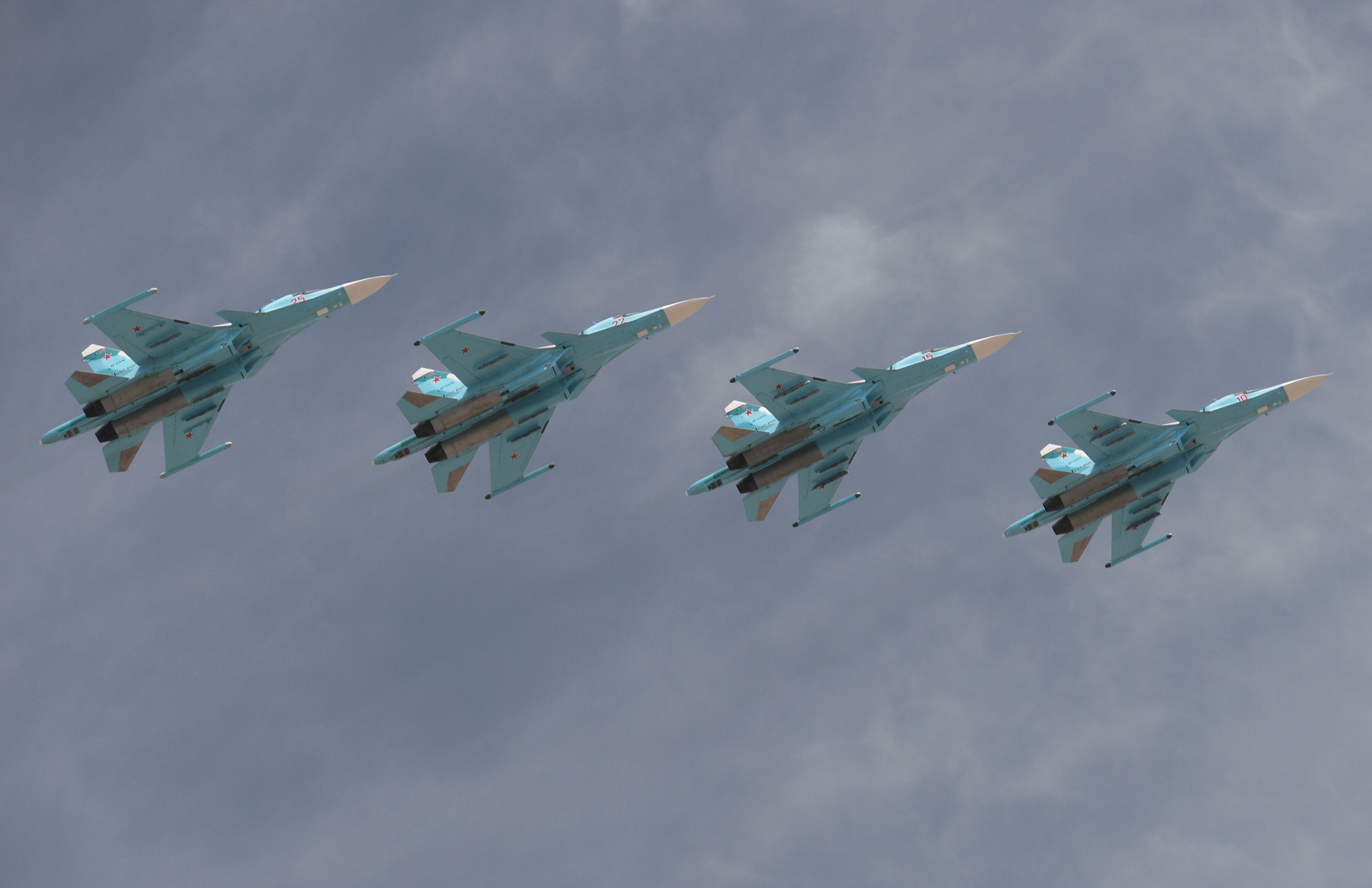 Algeria Orders 12 Su-34 'Fullback' Fighter-Bombers from Russia
