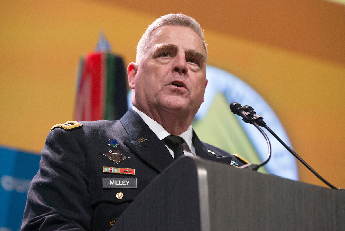 Milley: Army will pray for peace, prepare for war